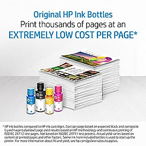 HP 32XL | Ink Bottle | Black | Up to 6000 pages per bottle| Works with HP Smart Tank Plus 651 and HP Smart Tank Plus 551 | 1VV24AN