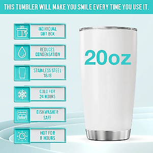 VAATOO Musician Coffee Tumbler Nutrition Facts Travel Mug With Lid Cool Birthday Gifts For Men Women Music Lovers Inspirational Sayings Cold Steel Tumblers Insulated Cup Hot Drink