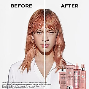 KERASTASE Chroma Absolu Chroma Respect Shampoo | For Sensitized or Damaged Color-Treated Hair | Protects and Hydrates | Fine To Medium Hair | With Glycerin and Hyaluronic Acid | 8.5 Fl Oz