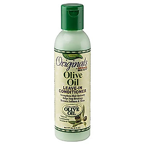 Originals by Africa's Best Olive Oil Leave-In Conditioner, Stop Breakage and Strengthen Hair Instantly, Restores Shine, Moisturizing, Strengthening, Revitalizing, 6 oz