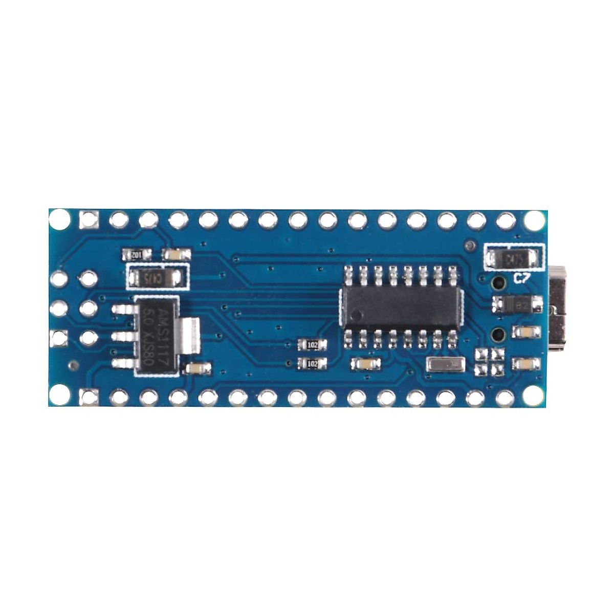 ACEIRMC for Arduino Nano V3.0, Nano Board CH340/ATmega328P Without USB Cable, Compatible with Arduino Nano V3.0 (Without Cable) (3 Pack)