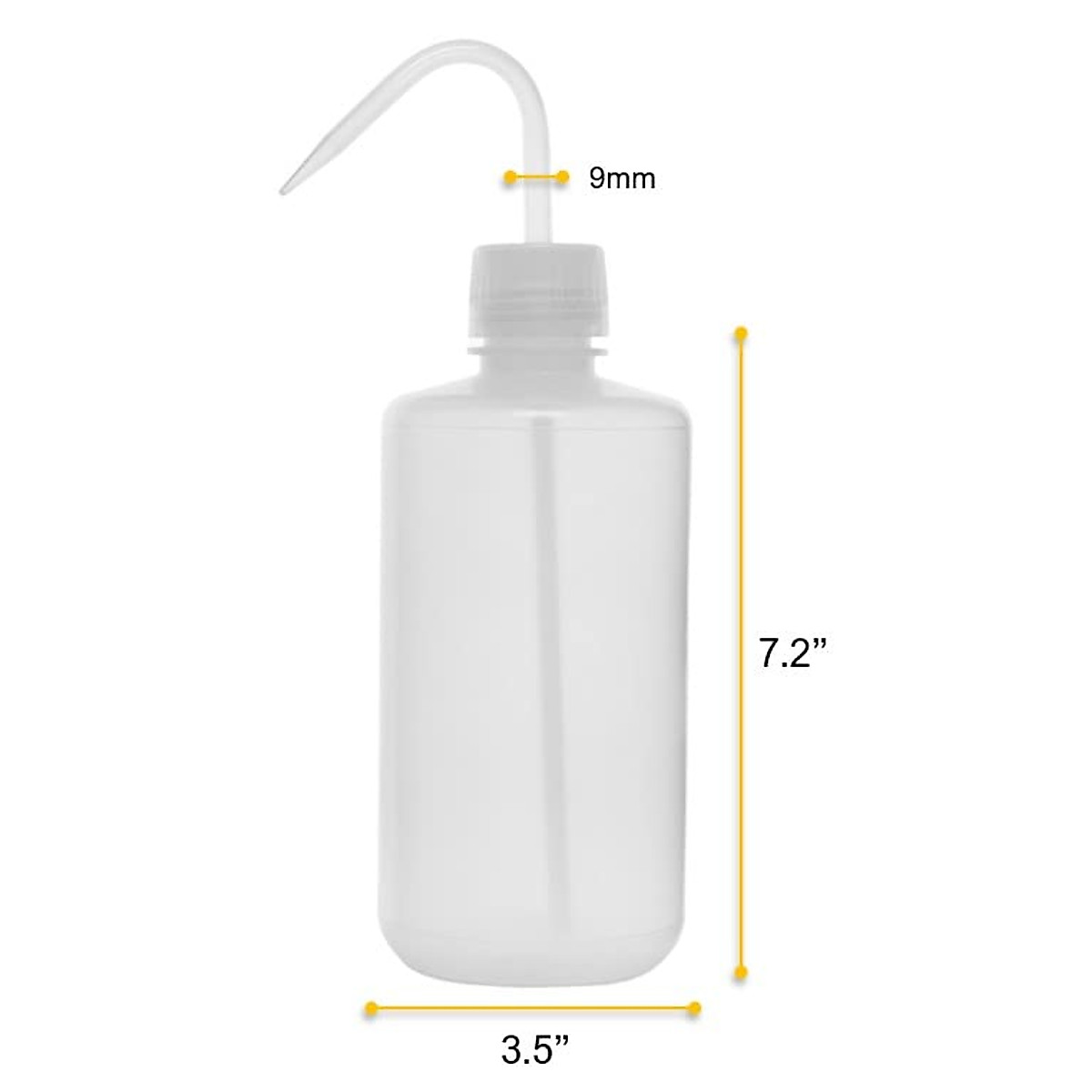 EISCO Extra Large Wash Bottle, Premium LDPE Plastic, 33.8oz (1000mL/1L) Capacity, Squeeze Bottle
