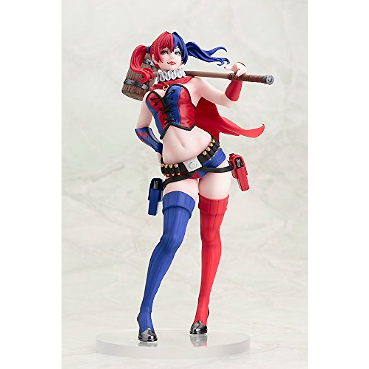 Kotobukiya DC Comics Pretty New 52 Harley Quinn New 52 Ver. 1/7 Scale Painted PVC, 9 inches (DC024)