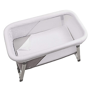 ComfyBumpy Travel Bassinet for Baby - Rocking & Sturdy Cradle - Includes Carry Case, Mosquito Net, Mattress, Sheets, Infant Crib, and Urine Pad - Portable Bed Side Sleeper for Newborn Babies