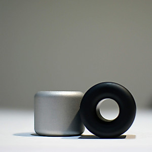 Mudai Aluminum Toothbrush Holder Stand, Pack of 2 (Matte Black)