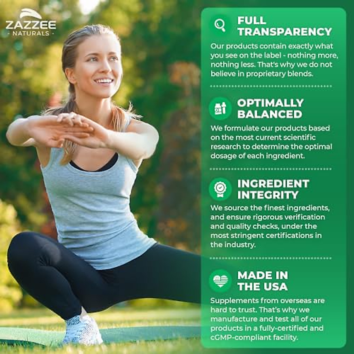 Zazzee D-Mannose, 1000 mg per Serving, 180 Vegan Capsules, 3 Month Supply, Potent & Fast-Acting, Certified Kosher, 100% Pure, All-Natural Urinary Tract Health UTI Support, 100% Vegetarian, Non-GMO