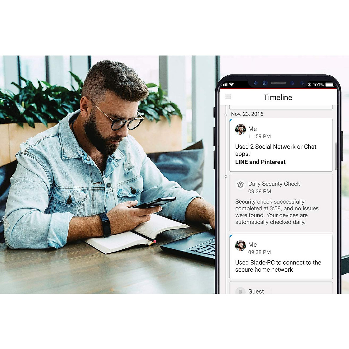 Trend Micro Home Network Security Firewall Device - Prevent Privacy Leaks, Parental Controls, Content Filtering, Protects from Hacker Viruses & Malware - 1 Year Security Subscription