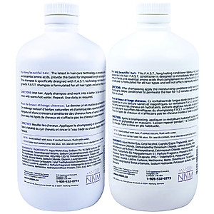 NISIM F.A.S.T Shampoo and Conditioner Set, 33oz