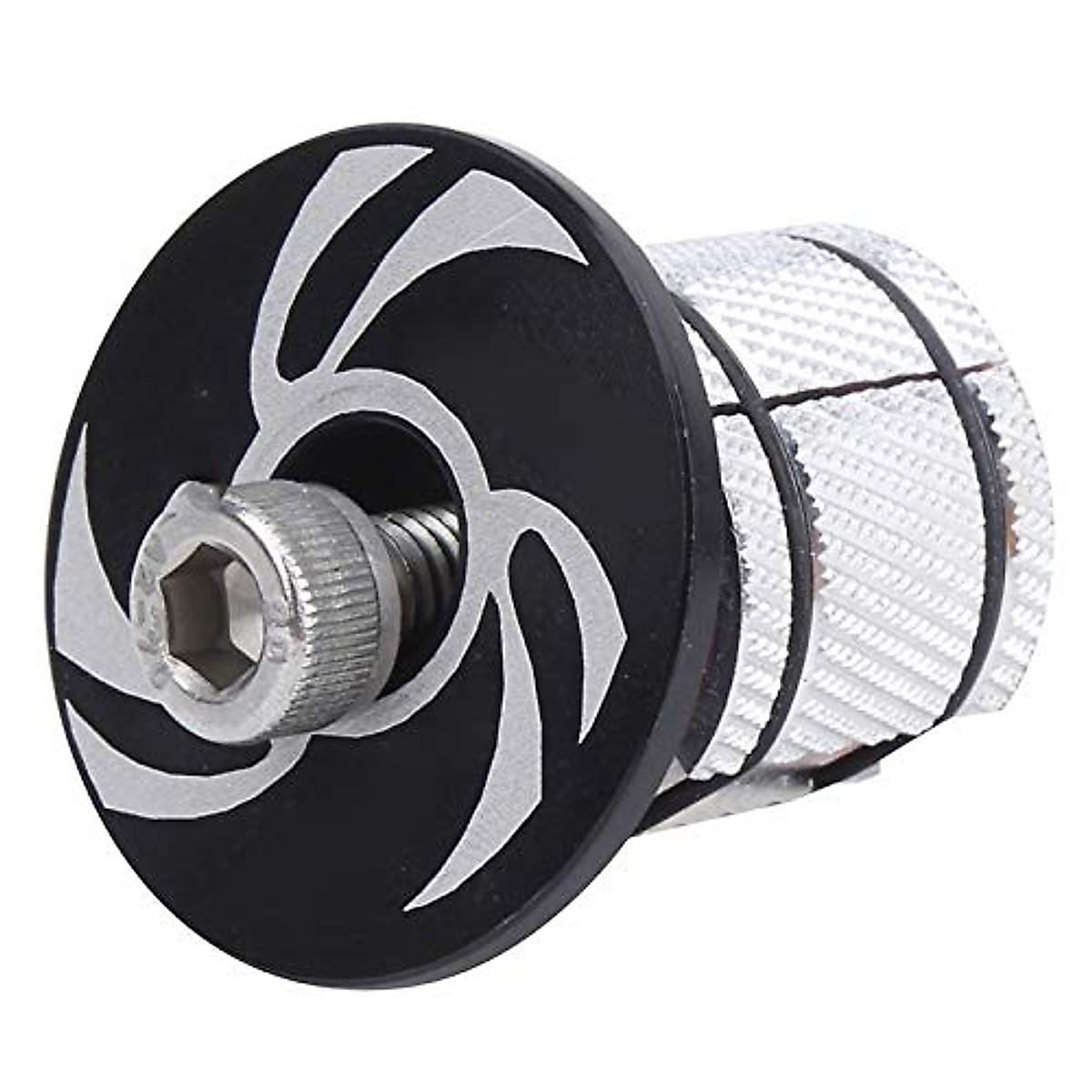 Headset Screw, 2 Colors Durable Aluminium Alloy Expansion Screw, for Mountain Bike Folding Bike Road Bike Bike(Black)