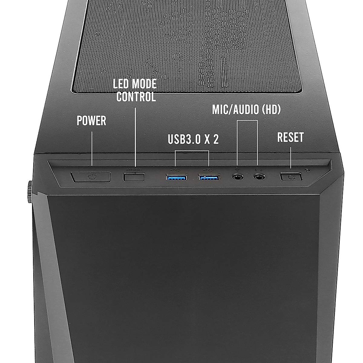 Antec Dark Phantom DP501 ATX Mid Tower Gaming Case/ARGB Motherboard Sync/Tempered Glass