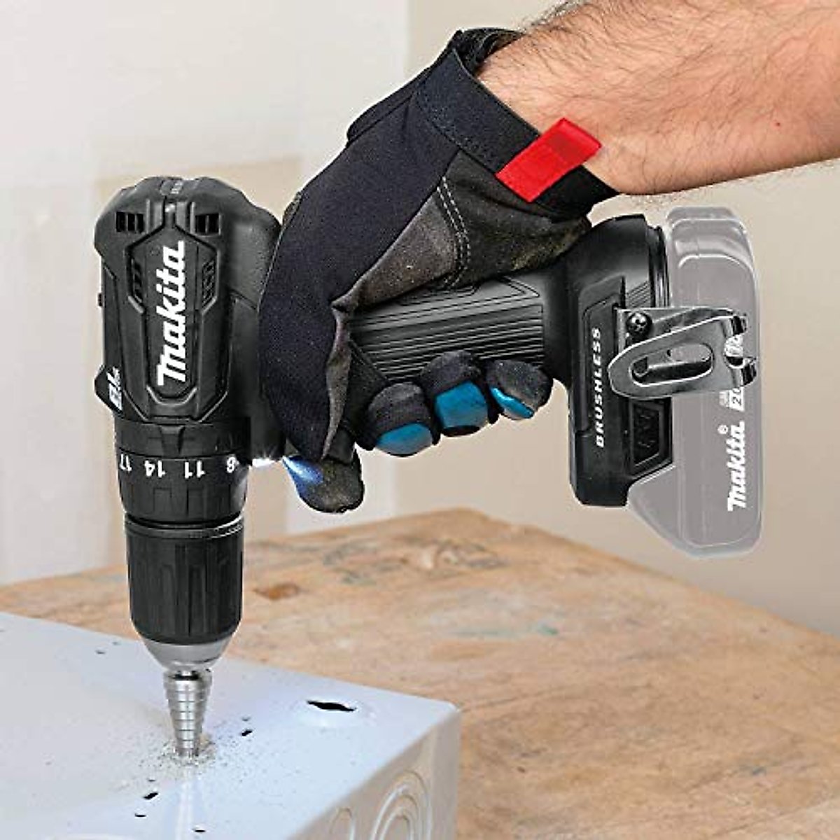 Makita XPH11ZB-R 18V LXT Lithium-Ion Brushless Sub-Compact 1/2 in. Cordless Hammer Drill Driver (Tool Only) (Renewed)