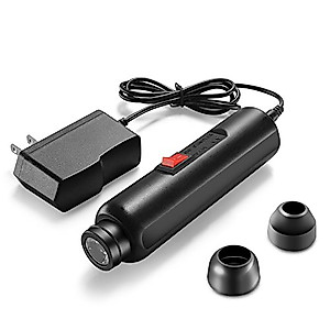 Flexzion Egg Candler Tester, Bright Cool LED Light Candling Lamp for All Chicken Dark Quail Duck Canary Eggs, Portable Flashlight Incubator w/Charger Adapter