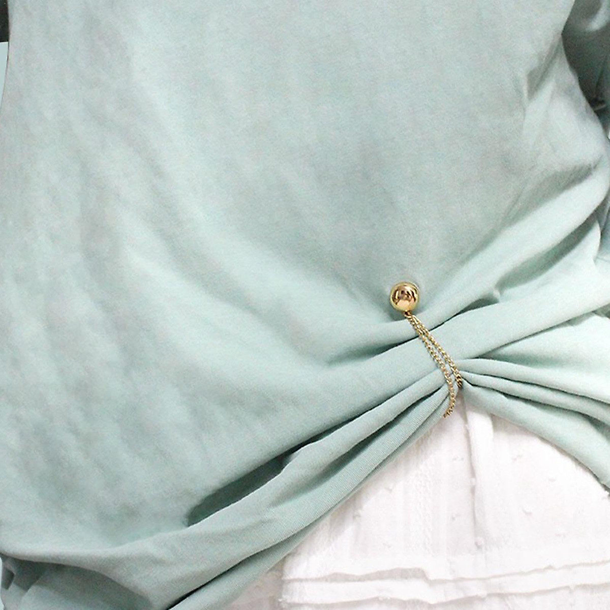 Powerful Hijab Magnets with Chain - Multi-Function Magnetic Clothing Clips | Magnetic Clothing Shawl Clips Clothing Accessories | Magnetic Clips for Women's Clothes and Hijab Decoration