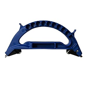 AccuSharp All-in-One Sharpener, All Purpose Sharpener for Knives, Scissors, Garden Tools, Sharpens & Restores Serrated Knives, Cleavers, Axes, Machete, Blue