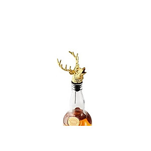 Collective Spirits Cocktail Smoker Kit with Reindeer Head Pourer, Torch, Cleaning Brush, Whiskey Smoker Infuser Kit, Old Fashioned Drink Torch Kit, Ideal Gift for Boyfriend, Husband, Dad (No Butane)