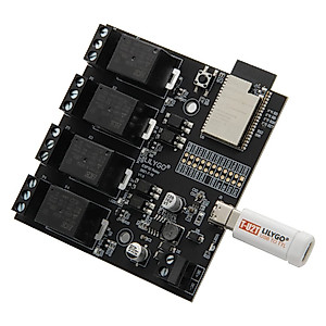 LILYGO TTGO T-Relay ESP32 Wireless Module DC 5V 4 Groups Relay Development Board 4MB Flash WiFi BLE Remote Switch Control