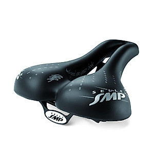 SMP Unisex's E-Bike Saddle, Black, Medium