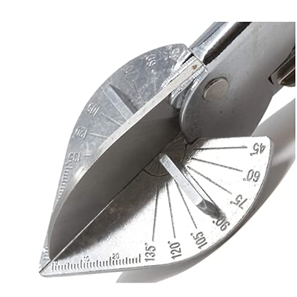 Zimpty Miter Shears- Trunking Shears for Angular Cutting of of Plastic, Rubber,Wood, Decorative Moldings,PVC,Tile Edges,Trim and Trim at 45 Degree, 60, 90 Degree Angles