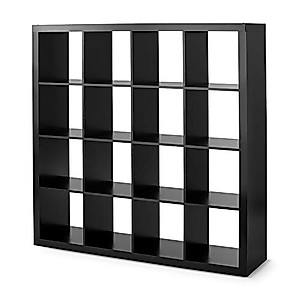 Better Homes & Gardens 16-Cube Storage Organizer (Black)