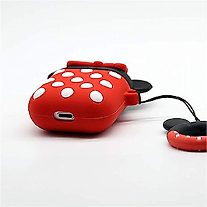 Besoar Dots for Airpod 1/2 Case, Cartoon Cute Fashion Cool Silicone Design Character Cover for Airpods, Unique Stylish Kawaii Funny Fun Protective Shell Girls Women Girly Cases Air Pods 2&1