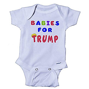 Ink Trendz Babies for Trump Onesie®, Trump Baby Onesie®,Trump Baby Unisex Shirts, MAGA Baby Shirts Trump