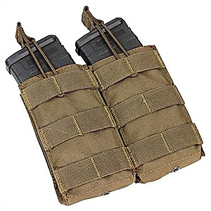 Condor Elite MA19-498 Double M4/M16 Open Top Mag Pouch Coyote Brown