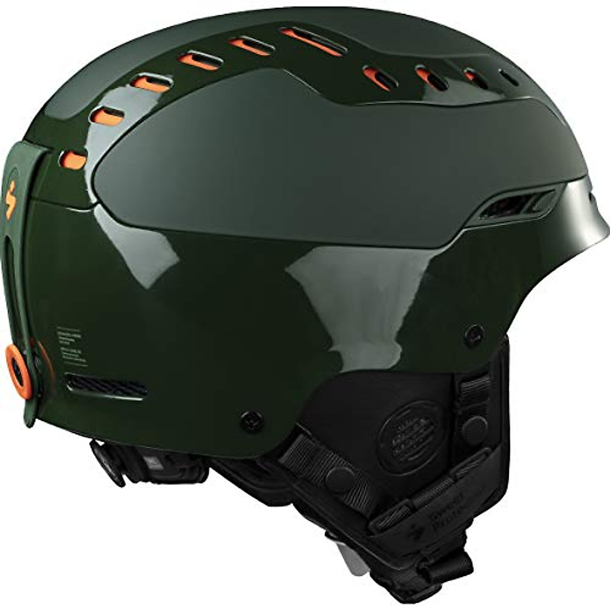 Sweet Protection Switcher MIPS Helmet - Hybrid Hardshell Snowboarding and Ski Helmet Equipped with Ventilation and Audio Ready System, Highland Green, XX-Large