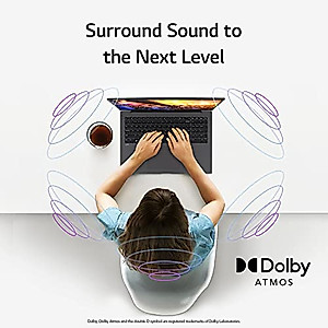 LG gram 16” 2in1 Lightweight Laptop, Intel 13th Gen Core i7 Evo Platform, Windows 11 Home, 32GB RAM, 1TB SSD, Black