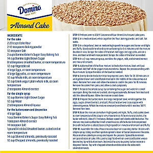 Domino® Light Brown Sugar, Pourable Brown Sugar, 10 oz Flip Top Canister (Pack of 3)