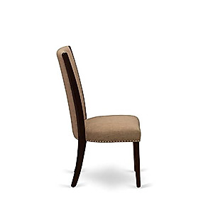 East West Furniture VEP3T47 Dining Chairs, Regular