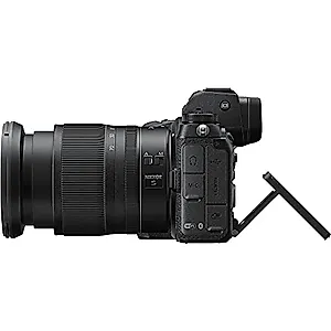 Nikon Z7 II Mirrorless Camera with 24-70mm f/4 Lens (1656) + 64GB Memory Card + Bag + Card Reader + Flex Tripod + Hand Strap + Memory Wallet + Cap Keeper + Cleaning Kit (Renewed)