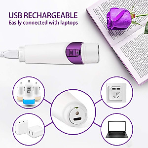 Veru ETERNITY 4 in 1 Electric Face Shavers for Womens with Facial Hair Removal for Women with Bikini Trimmer, Nose Hair Trimmer, Eyebrow Trimmer USB Charger