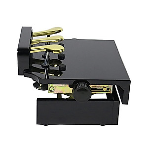 Soarun Piano Pedal Extender Bench for Kids, Design with 3 Pedal (Wood)