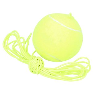 Shanrya Elastic Rope Tennis Ball, Tennis Training Ball with String Tennis Ball Training Tool Tennis Balls Bulk for Tennis Courts for Beginners Tennis Players