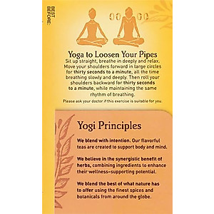 Yogi Tea Organic Throat Comfort Tea, 16 ct