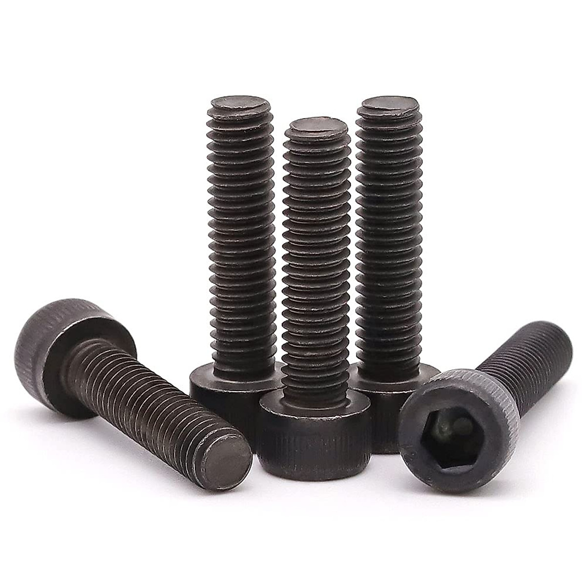 1/4-20 x 1-3/4 inch (20 Pack) Socket Head Cap Screws 12.9 Grade Alloy Steel, Partial Thread, Black Oxide Finish