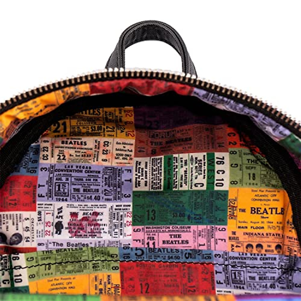 Loungefly The Beatles Abbey Road Womens Double Strap Shoulder Bag Purse