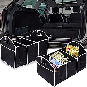 KOWMsnh Closet Mounted Storage Car Organizer Trunk Storage Backseat Trunk Organizer Car Accessories Portable Car Storage Black for Auto Hanging Seat Back Boxs