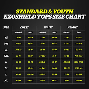 Storelli ExoShield Gladiator Goalkeeper Jersey, High-Impact Protection, Sweat-Wicking, Breathable Athletic Shirt for Soccer & Heavy-Duty Sports, Coral, Youth Large