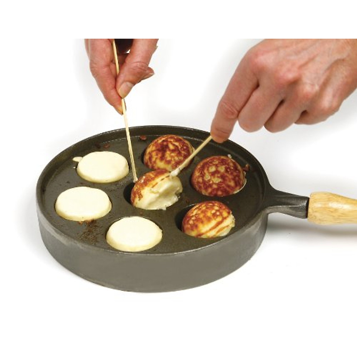 Norpro Deluxe Munk Aebleskiver Pan 8.5in/21cm in diameter and 2in/5cm