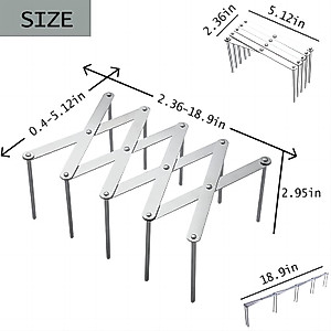 GREATLINK 1PCS Pot Lid Organizers, Dish Rack to Store Houseware, Plate Rack While Cooking, Kitchen Cabinet Pantry Pan and Pot Lid Organizer Rack Holder