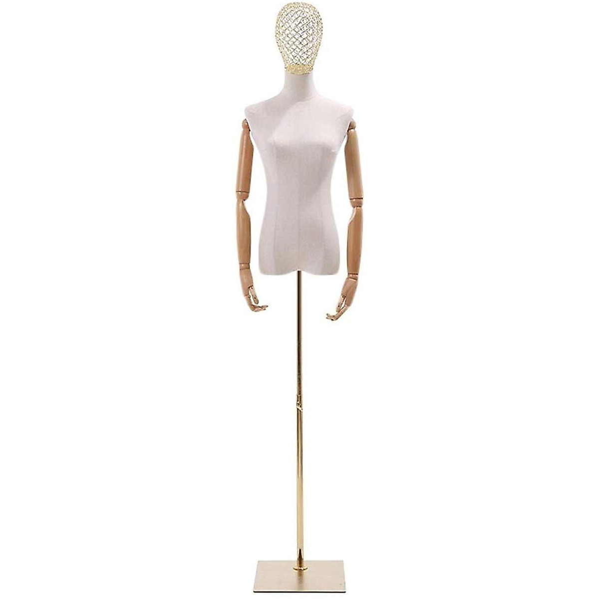 Mannequin Display Stand Mannequins Female Torso Clothing Store Shelf Display Rack Model Mannequins for Dresses ( Size : Small ) ( )