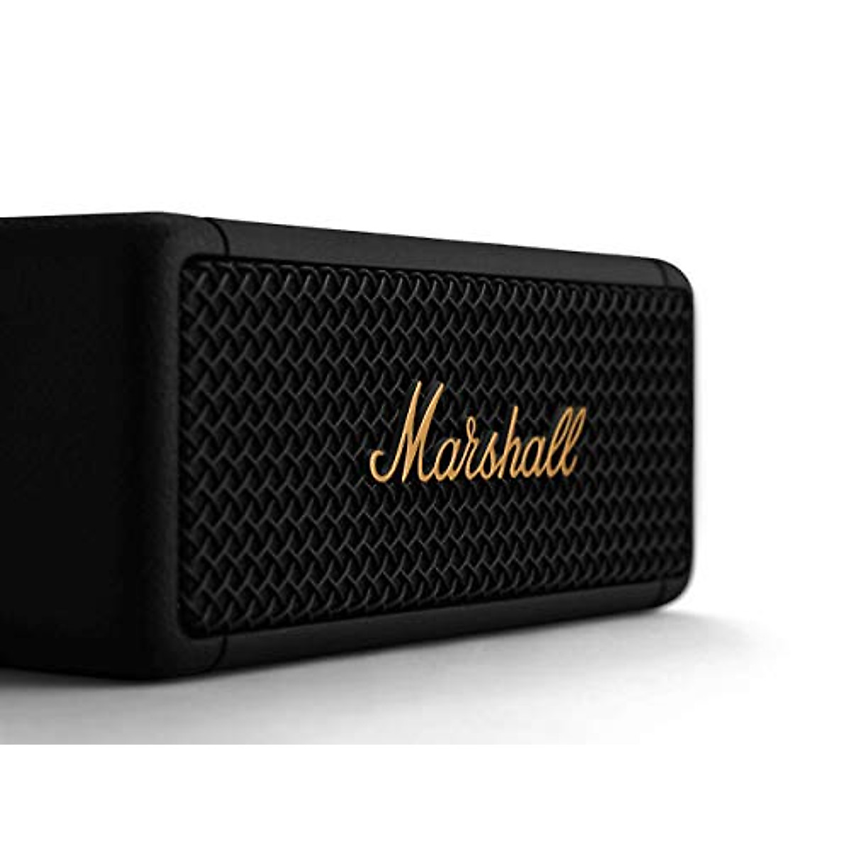 Marshall Emberton Bluetooth Portable Speaker - Black & Brass