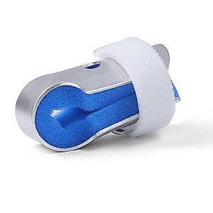 Finger Splints: 3-Size Pack Made for Finger Knuckle Immobilization of Adults and Children Suffering Pain Sprains Strains Arthritis with Soft Foam Interior Loop Straps and Protective Ventilation Holes