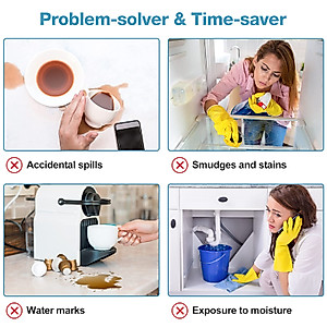 Puricon Non-Adhesive Shelf Liner Bundle with Tea Bag Organizer Storage Holder 360-Degrees Spinning Carousel