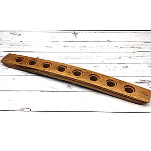 Barrel-Art bourbon cork stopper display/bourbon stopper holder/Fits Blanton's Stoppers (Natural)