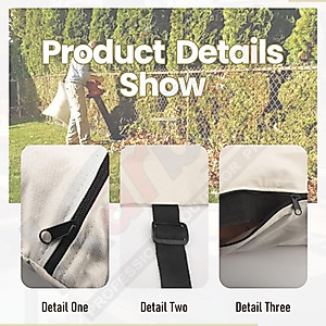 127-7040 Blower Debris Vacuum Bag Compatible With Toro 137-2336, 108-8994, Replaces 108-8994 Fits 51436 51563 51581 51594 51599 51609 51618 51619 51621