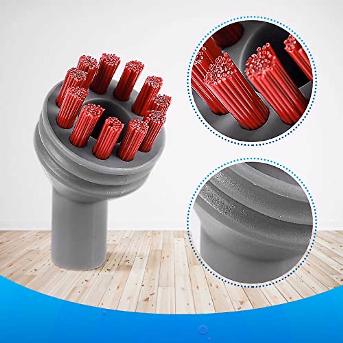 KEEPOW Steam Shot Attachments Compatible with Bissell SteamShot Hard Surface Steam Cleaner 39N7V 39N7A 2994B, Replacement Parts Accessories (6 Pack)