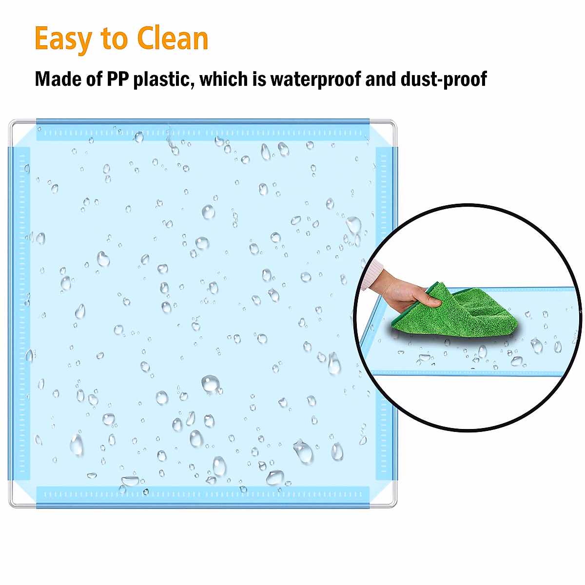 HOMIDEC Cube Storage Organizer 16-Cube Storage Shelf, Closet Organizer for Garment Racks, Closet Organizers and Storage with Metal Hammer, Bookshelf for Kids, (48.4 L x 12.2 W x 48.4 H Inches)