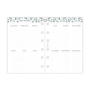 Filofax Pocket Garden Week to View 2023 Diary, White (23-68292)